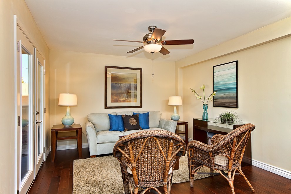 Central Phoenix Remodel and Interior Design - Transitional - Living ...