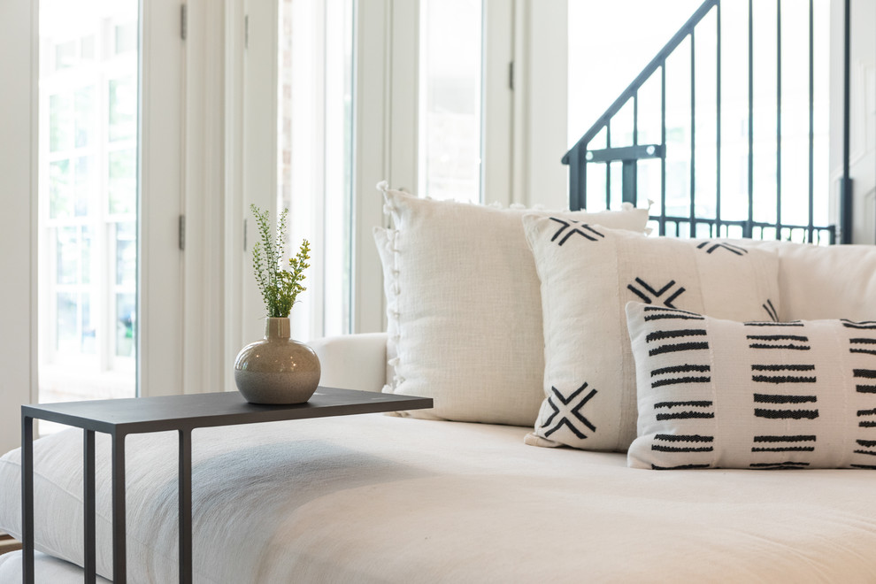 Chastain Park Home - Beach Style - Living Room - Los Angeles - by WAKE ...