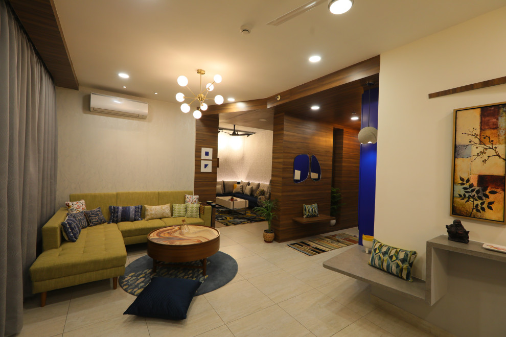 Chawla Residence - Contemporary - Living Room - Delhi - by Denotation ...