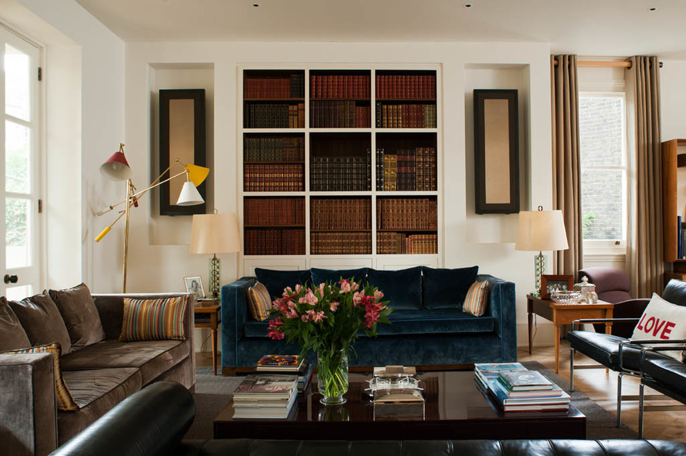 Chelsea House Reinvention - Contemporary - Living Room - London - by ...