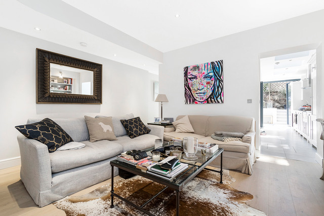 Chelsea Refurbishment - Transitional - Living Room - London - by dRAW ...