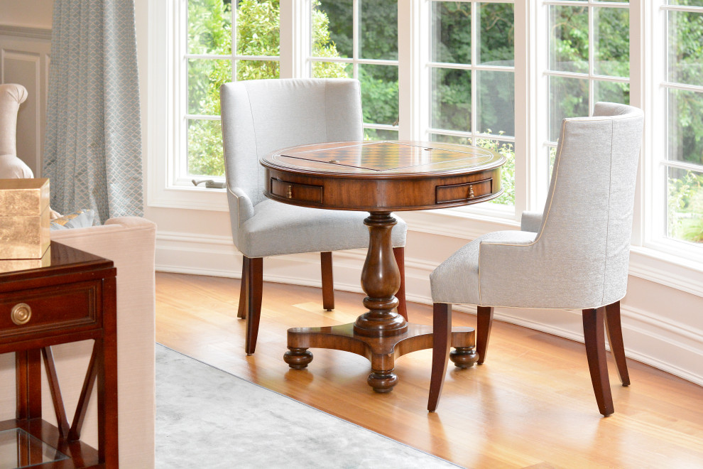Chess Table in Living Room - Transitional - Living Room - New York - by ...
