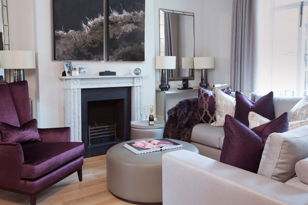 Chester Square London - Contemporary - Living Room - London - by Elayne ...