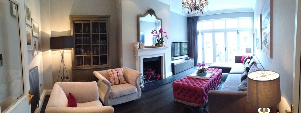 Chesterfield Rd W4 - Contemporary - Living Room - London - by Fleur ...