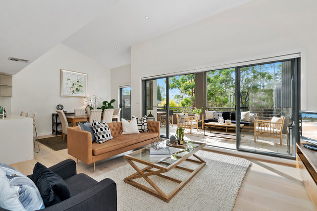 Chic, Contemporary Apartment - Transitional - Living Room - Sydney - by ...