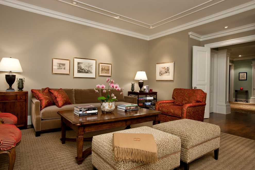 Chicago Home Office & Study - Transitional - Living Room - Chicago - by ...