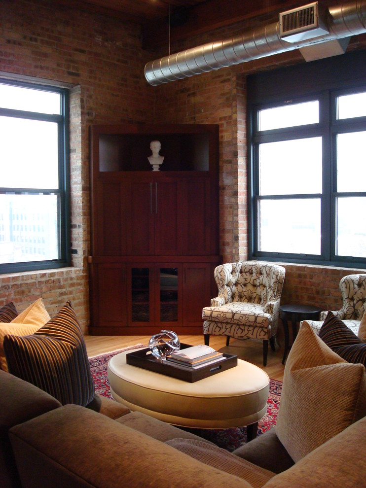 Chicago Loft Living Room - Modern - Living Room - Chicago - by Lisa ...