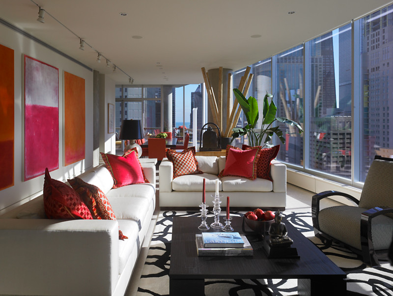 Chicago Residence - Contemporary - Living Room - Chicago - by Hendler ...