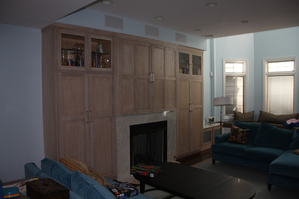 Chicago Row House - Traditional - Living Room - Chicago - by Grace ...