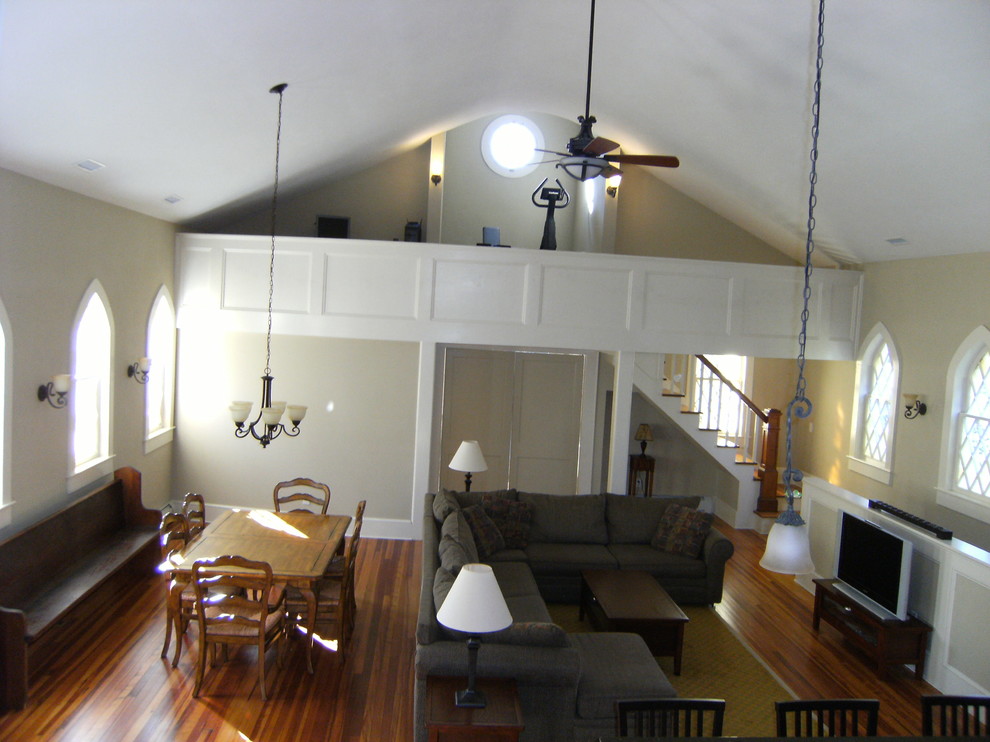 Church Conversion - Traditional - Living Room - New York - by American ...