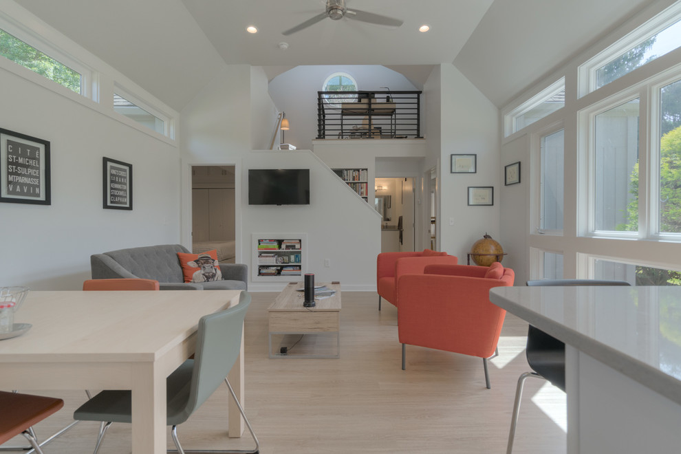 Church Conversion - Modern - Living Room - Other - by Slate Creek ...