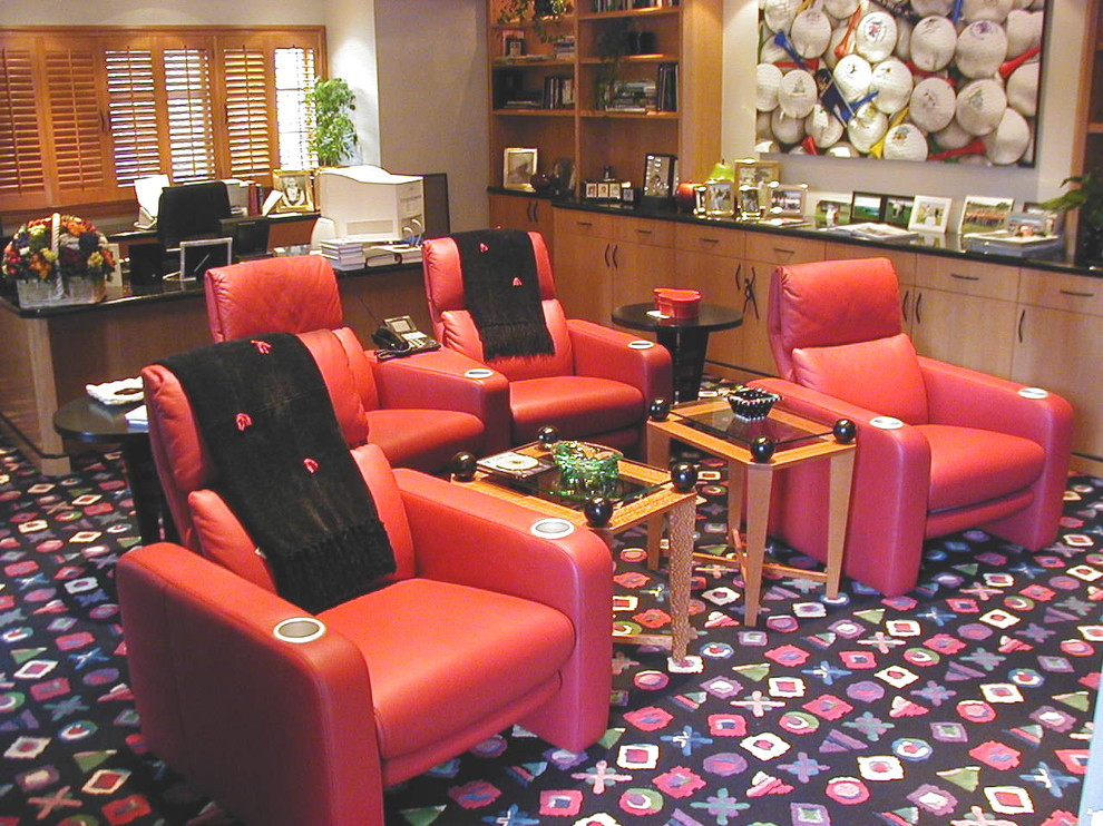 CinemaTech Theater Seating - Contemporary - Living Room - Los Angeles ...