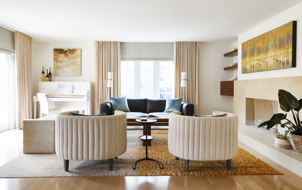 Claremont Hills Luxe Modern Craftsman - Contemporary - Living Room ...