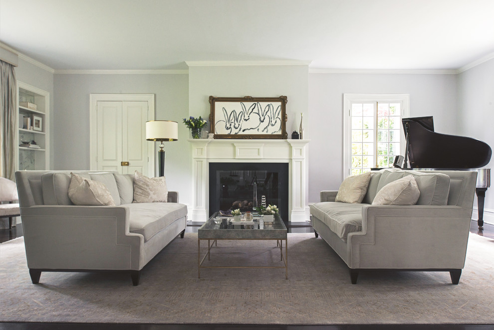 Classic Colonial - Transitional - Living Room - New York - by L Tutun ...
