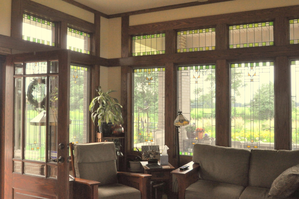 Classic Craftsman, New Construction - Craftsman - Salon - Chicago - par ...