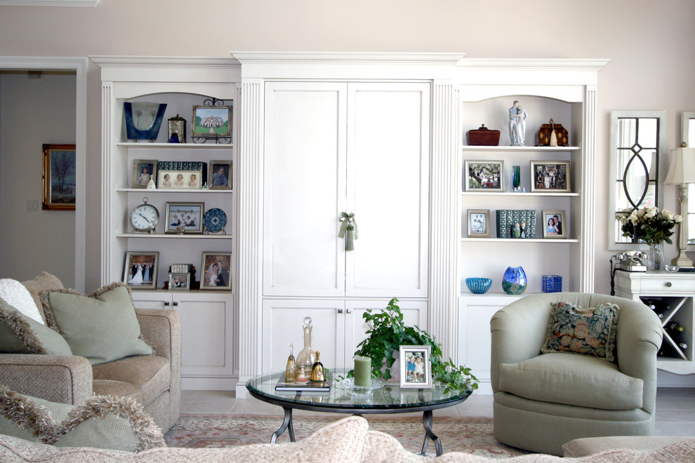 Classic Cupboards Cabinetry for Living Spaces - Traditional - Living ...