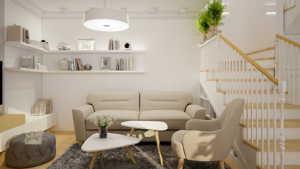 Classic neutral house interior - Traditional - Living Room - Other - by ...