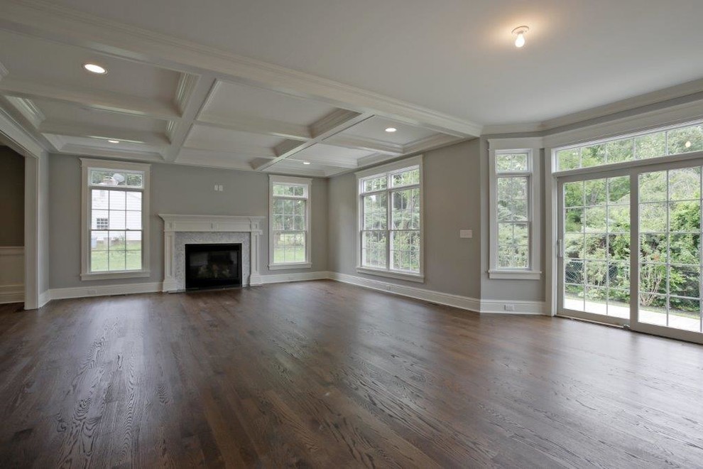 Classic New Colonial - Traditional - Living Room - New York - by ...