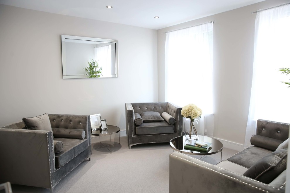 Classic Style Warrick Living Room - Modern - Living Room - London - by ...