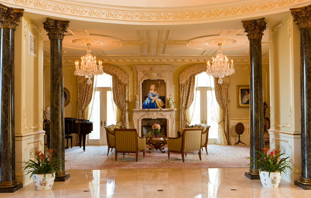Classical Estate Design and Build - Traditional - Living Room - DC ...