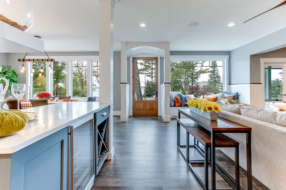 Classically Coastal Custom Home - Living Room - Other - by Marty Rhein ...