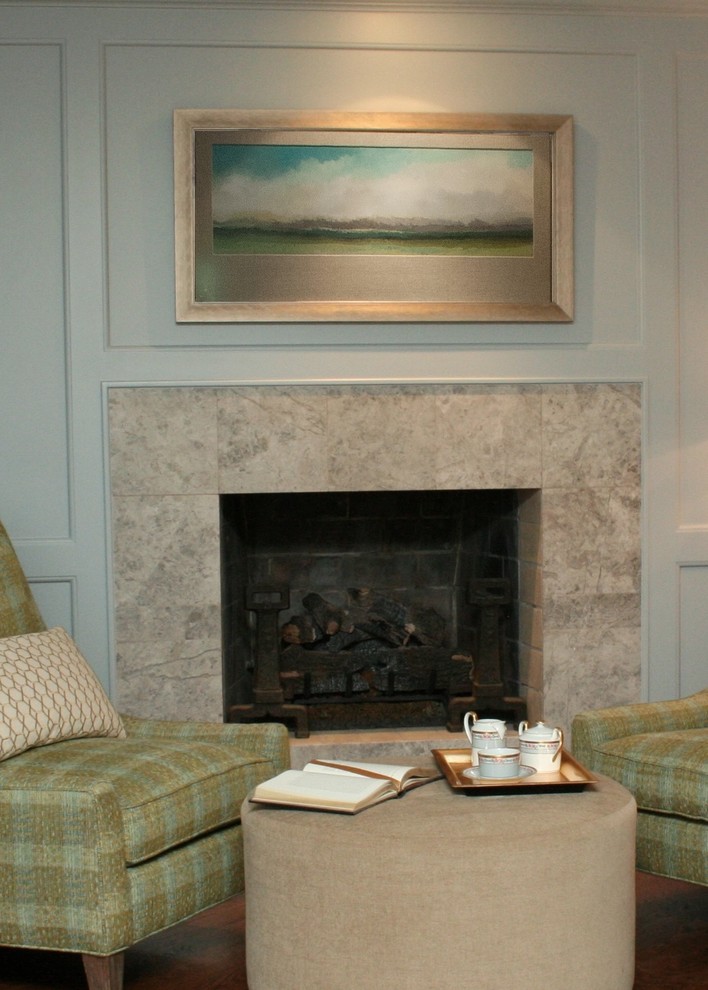 Classically Updated Remodel (Houston, Tx) - Traditional - Living Room ...