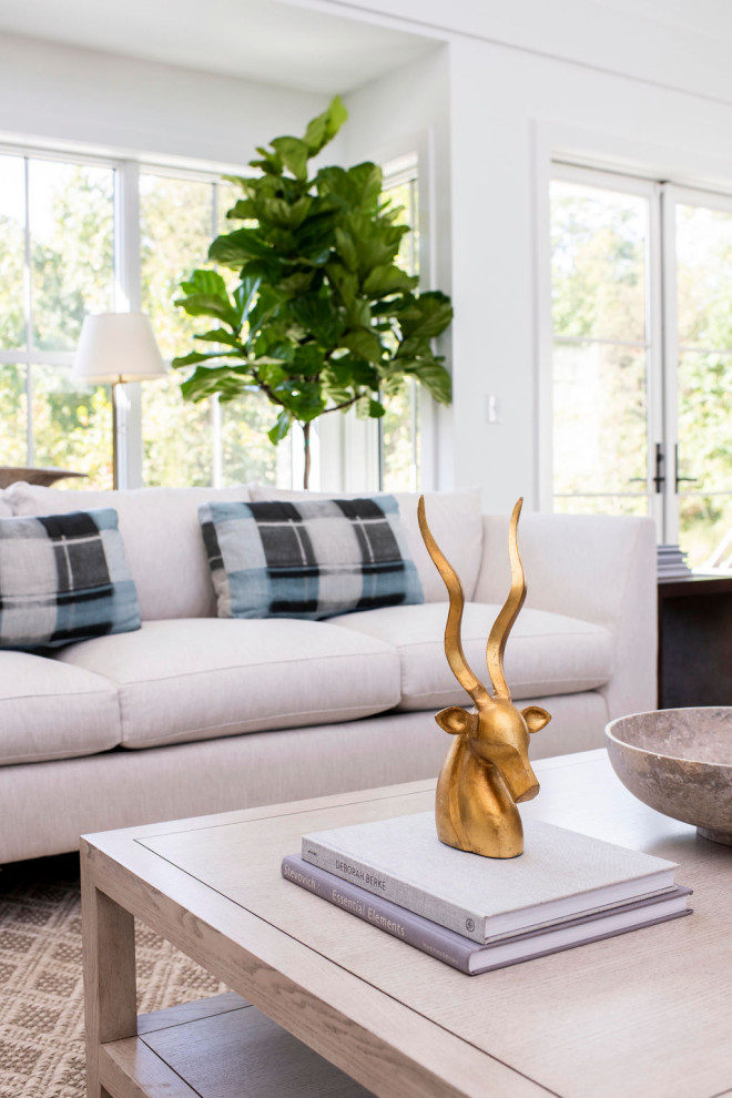 Clean, modern living room - Contemporary - Living Room - Baltimore - by ...