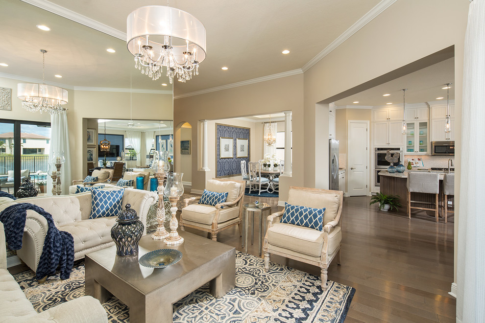 Coastal Modern - Transitional - Living Room - Miami - by Perla Lichi ...
