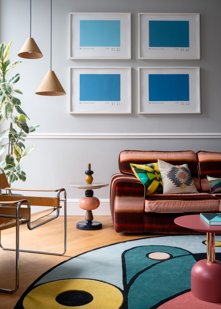 Coates Place - Modern - Living Room - Edinburgh - by ZAC and ZAC ...