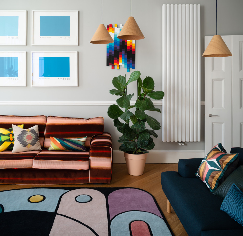 Coates Place - Modern - Living Room - Edinburgh - by ZAC and ZAC ...