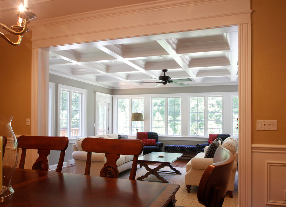 Coffered Ceilings - Traditional - Living Room - New York - by User | Houzz