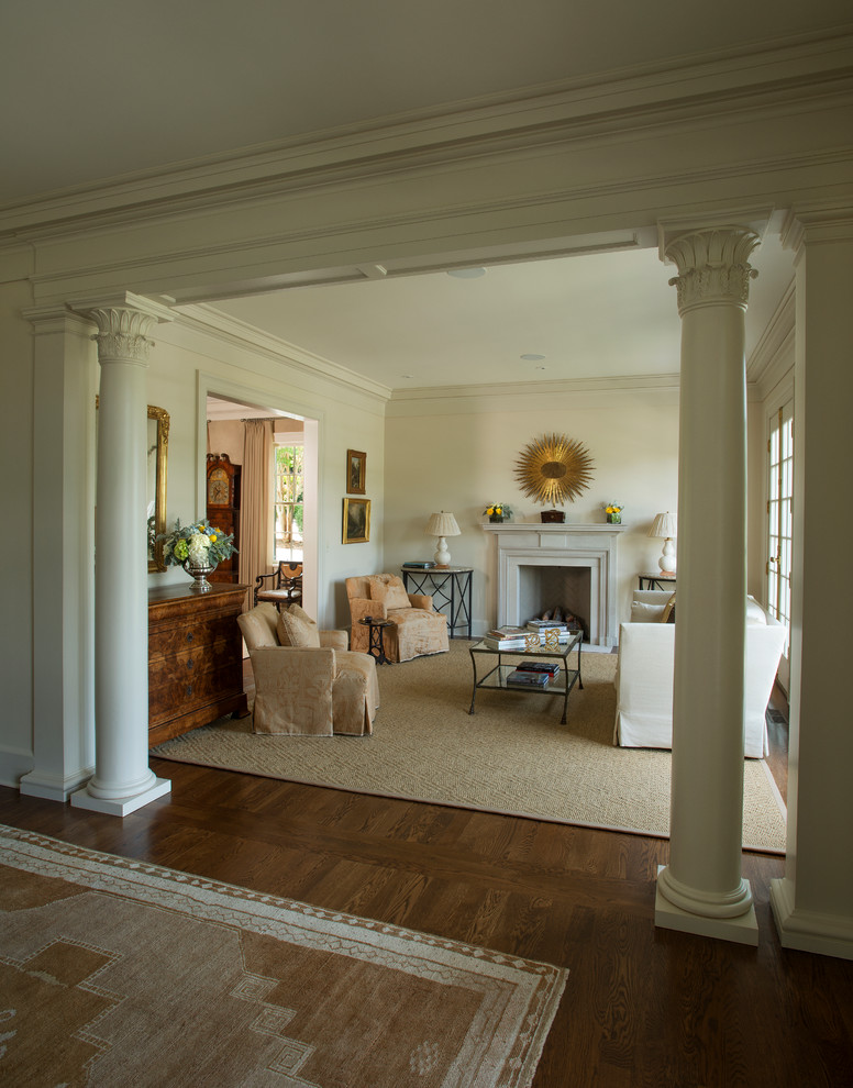 Colonial Revival - Traditional - Living Room - Raleigh - by James S ...