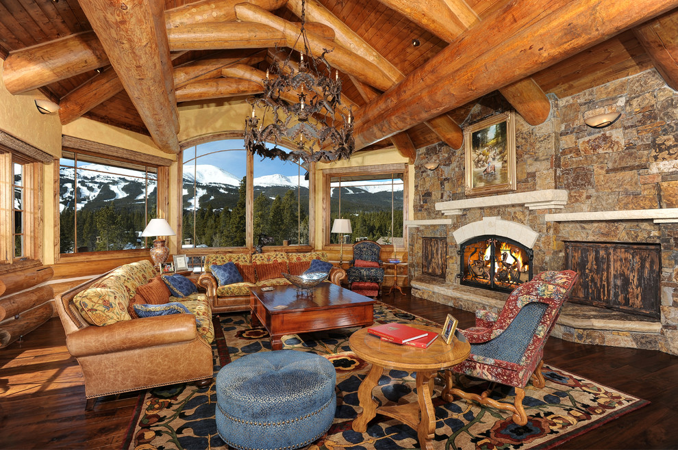 Colorado Rustic - Rustic - Living Room - Denver - by Sweet Homes of ...