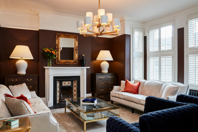 Colour Rich Family Home - West Dulwich - Transitional - Living Room ...