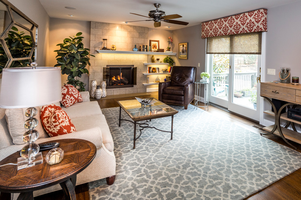 Colts Neck, NJ Kitchen and family room renovation - Traditional ...