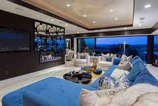 Complete Redesign - Contemporary - Living Room - Los Angeles - by Dean ...