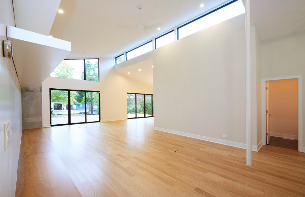 Complete Remodel and Project Management - Transitional - Living Room ...