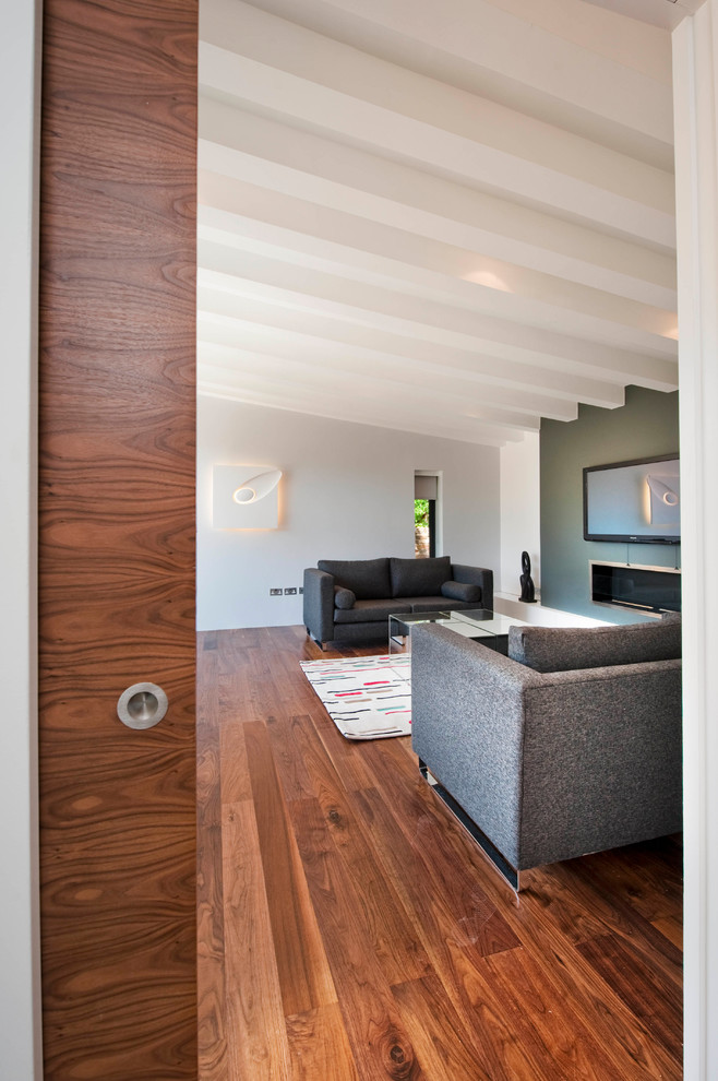 Concealed Frame Pocket Doors - Living Room - Buckinghamshire - by ...