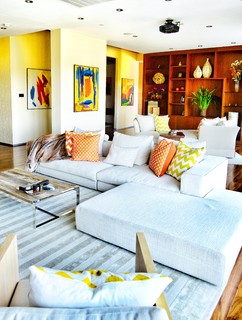 Concha Residence - Contemporary - Living Room - Los Angeles - by Steven ...