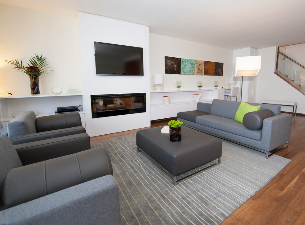 Condo Living - Contemporary - Living Room - Toronto - by Home Vision ...