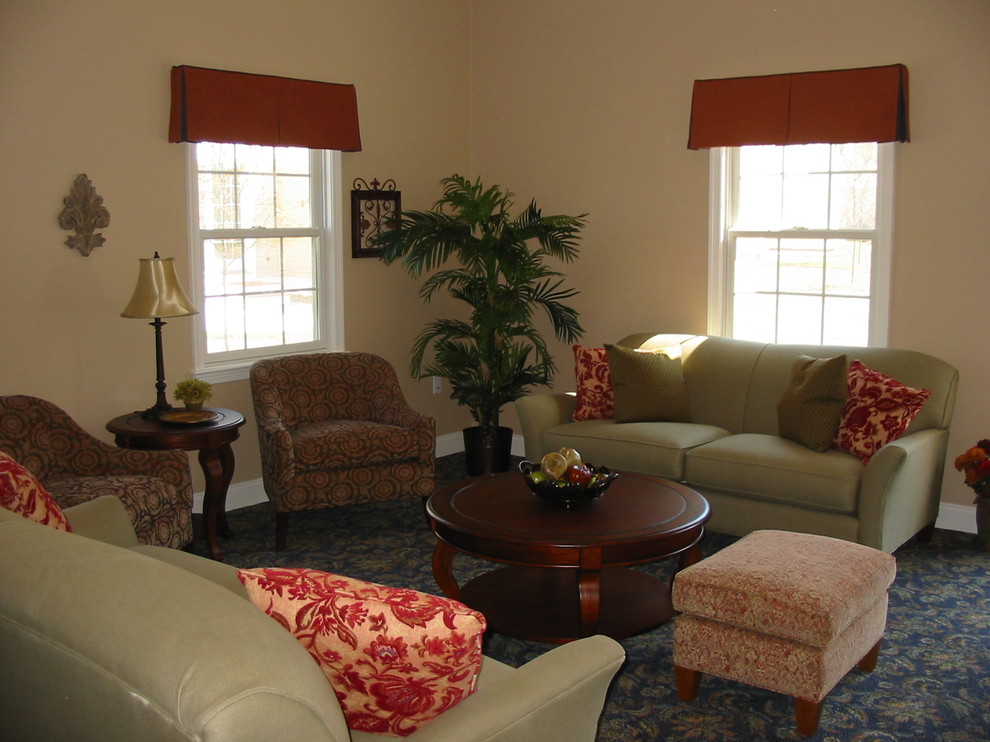 Condominium Clubhouse - Traditional - Living Room - Boston - by Anne ...
