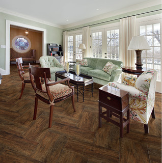 Congoleum DuraCeramic - Luxury Vinyl Flooring - Living Room - Grand ...