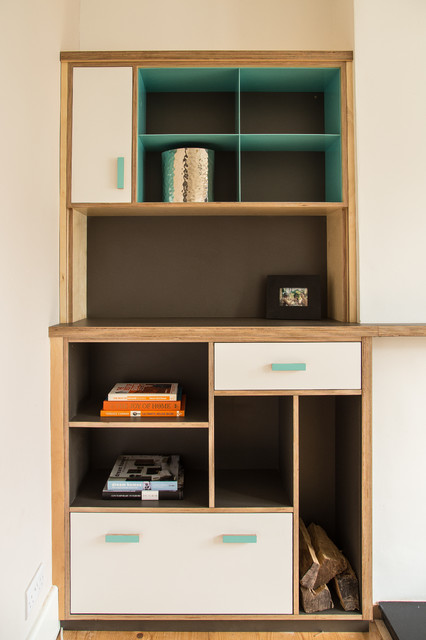 Contemporary alcove wall unit - Contemporary - Living Room - Other - by ...