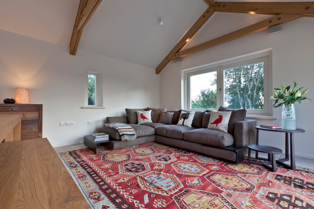 Contemporary Barn Conversion - Living Room - London - by Clifton SMR ...