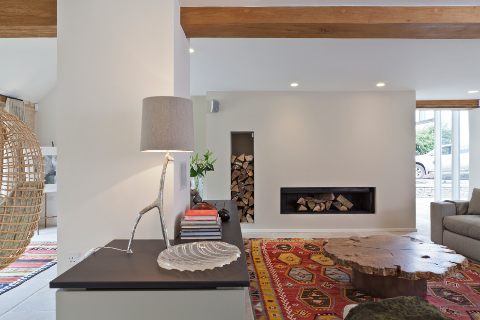 Contemporary barn conversion - Contemporary - Living Room - London - by ...