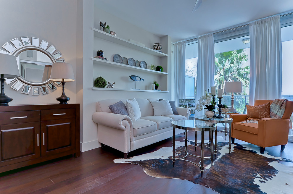 Contemporary Condo - Beautifully staged - Traditional - Living Room ...