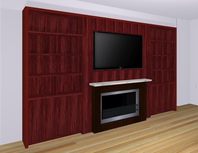 Contemporary Entertainment Center - Contemporary - Living Room - New ...