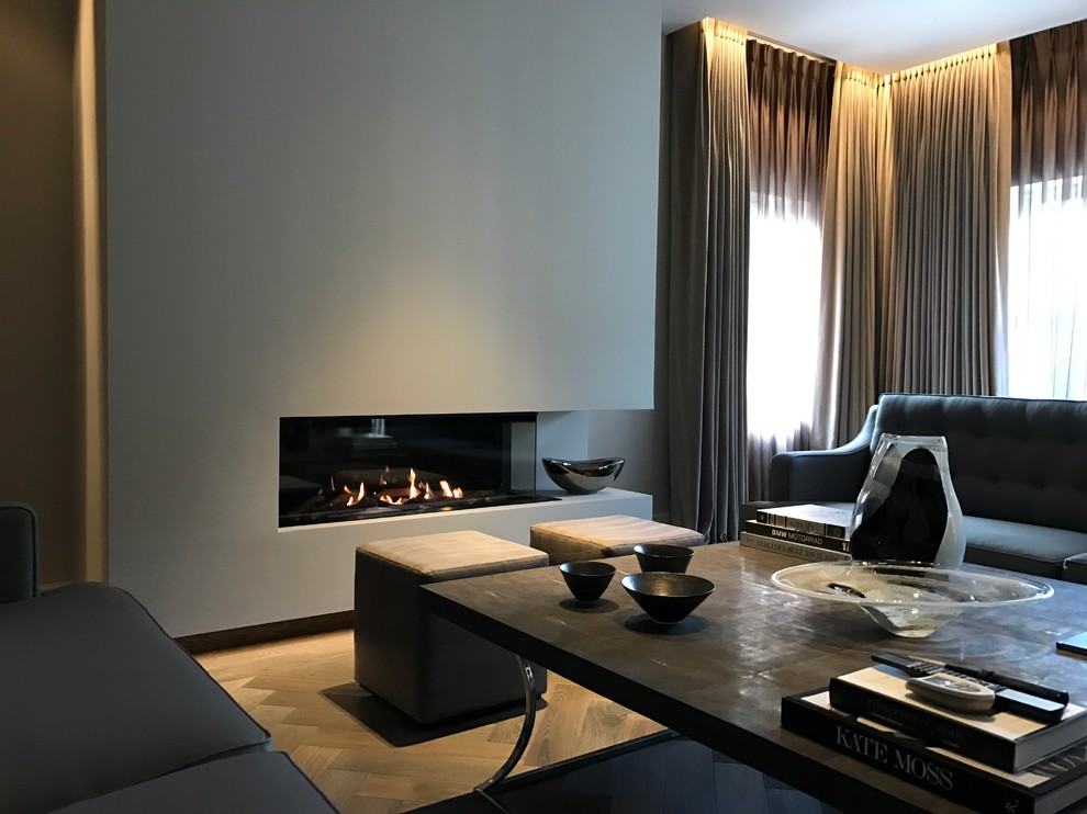 Contemporary Formal Sitting Room Interior - Contemporary - Living Room ...
