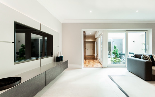 Contemporary House in Battersea London - Modern - Wohnbereich - London ...