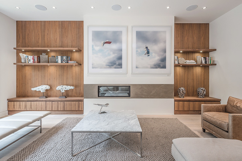Contemporary New Build Lytton Park - Contemporary - Living Room ...
